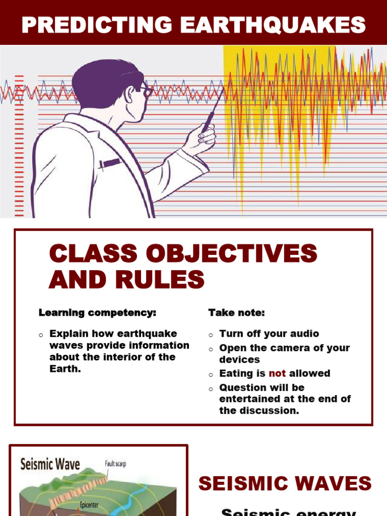 Lesson 2 Predicting Earthquakes | PDF