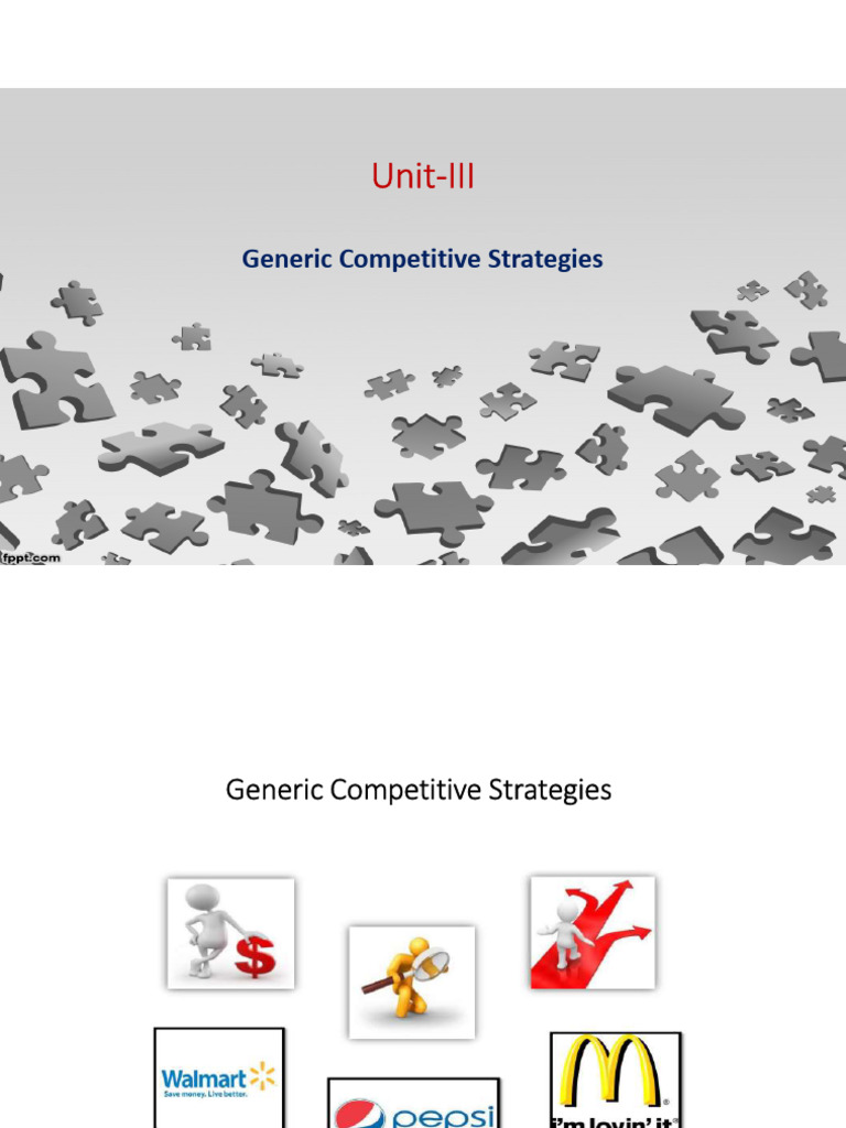 SM Unit-III Strategies | PDF