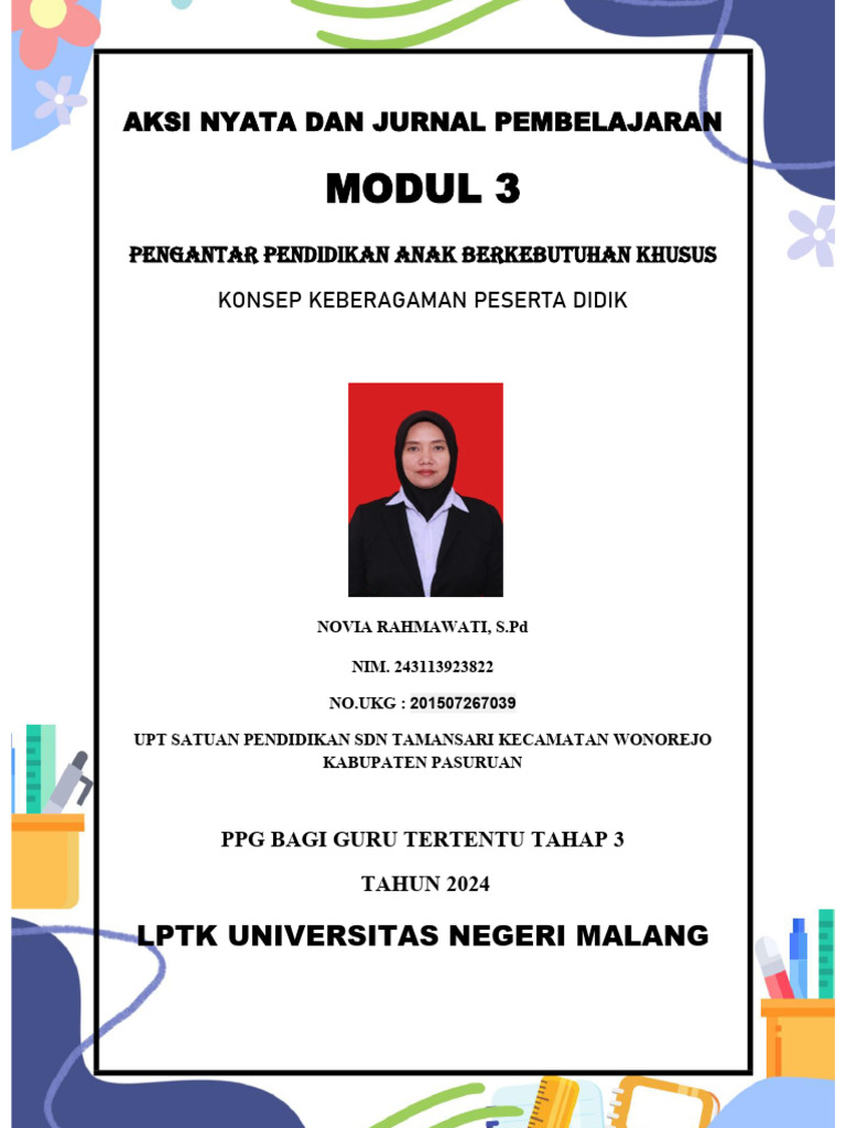 Jurnal PPG Modul 3 2024 | PDF