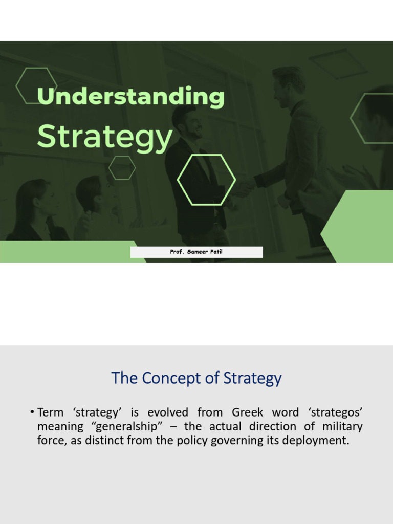 SM Unit-Ierstanding Strategy | PDF