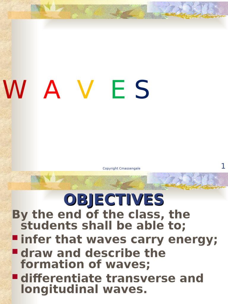 WAVES | PDF