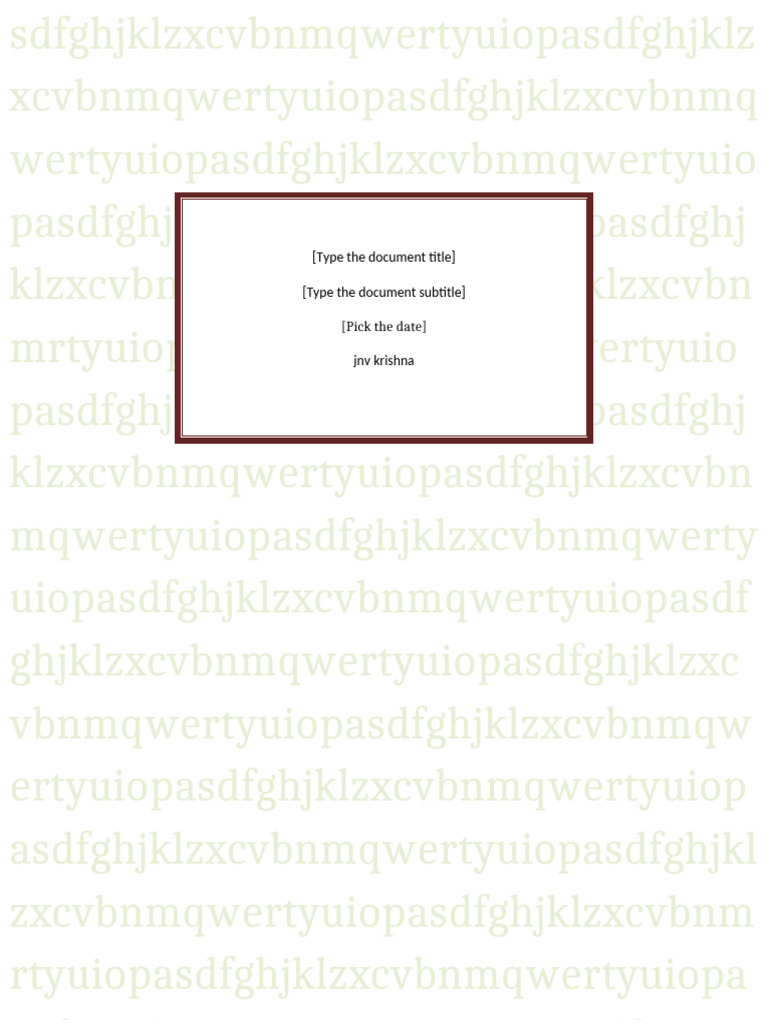 Type the Document Title | PDF