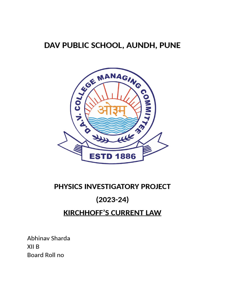 Abhinav Physics Project | PDF