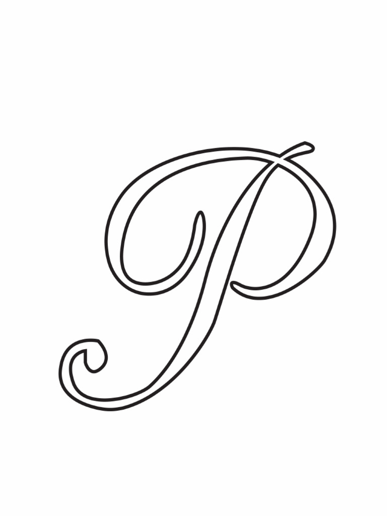 Free-Printable-Uppercase-Calligraphy-Letters-Calligraphy-Letter-P | PDF Free-Printable-Uppercase-Calligraphy-Letters-Calligraphy-Letter-P | PDF