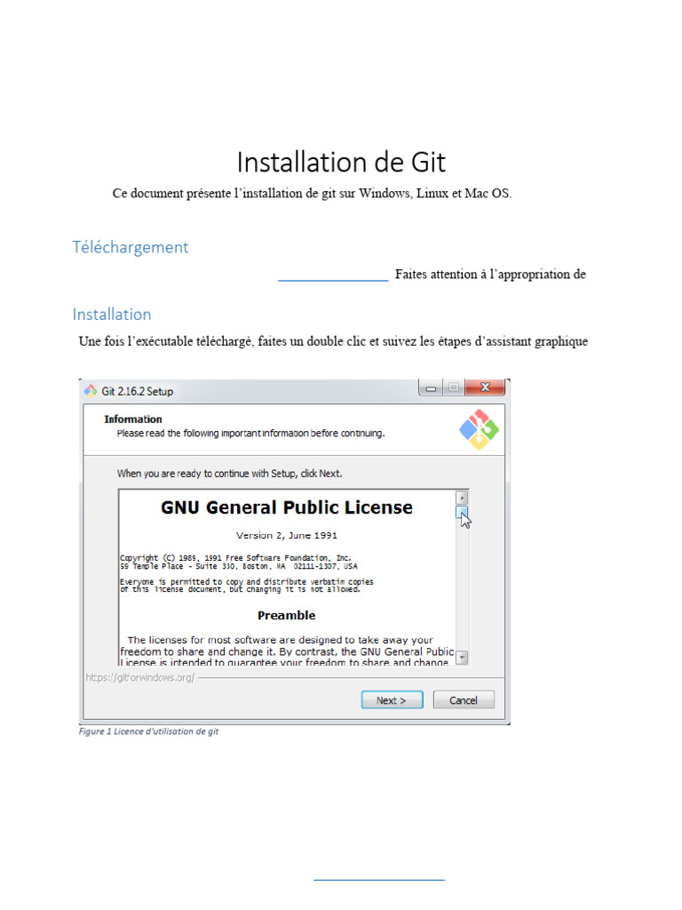 Installation de Git | PDF