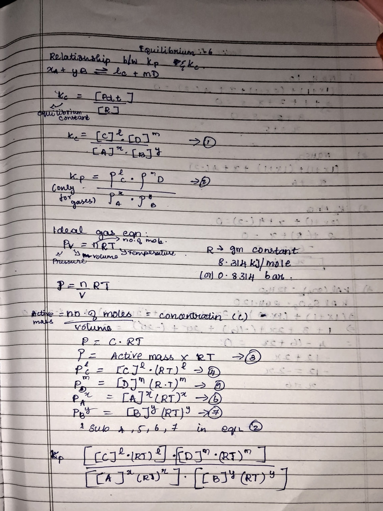 equilibrium notes | PDF