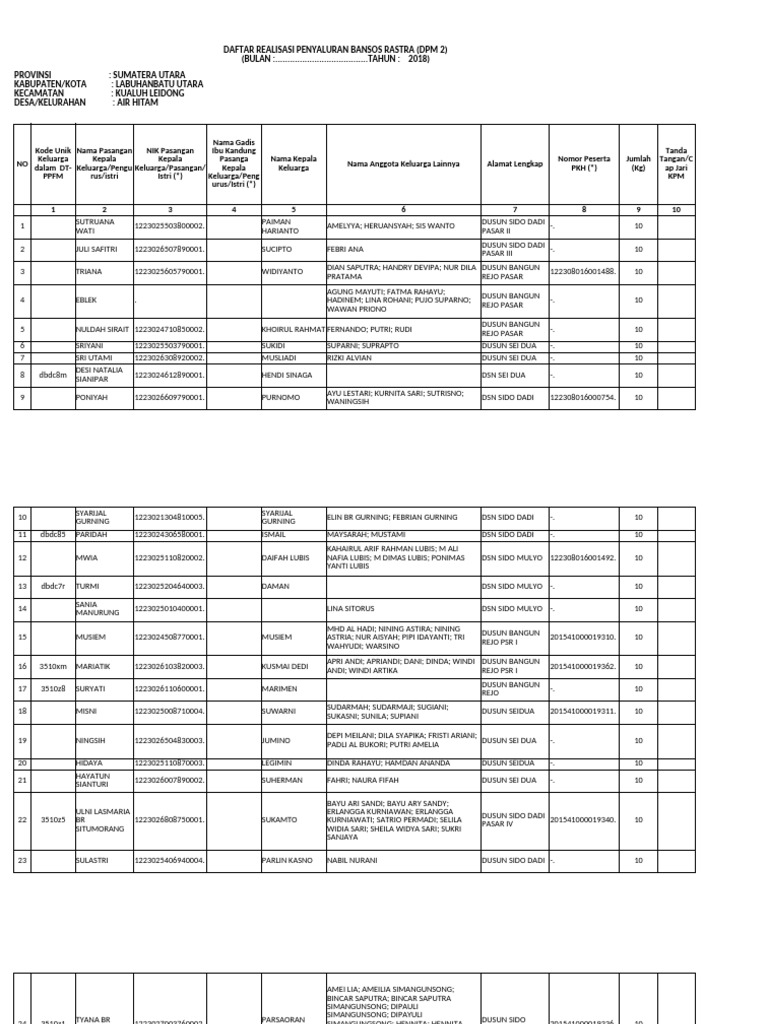 Format DPM - 2 | PDF