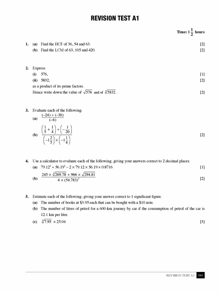 Practice Test 1 | PDF