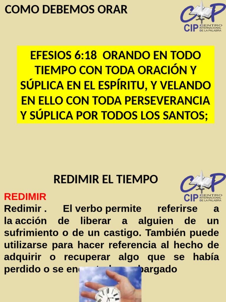 Como Debemos Orar | PDF