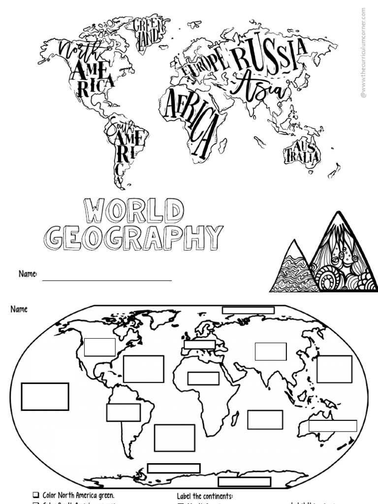 World Geography Maps | PDF