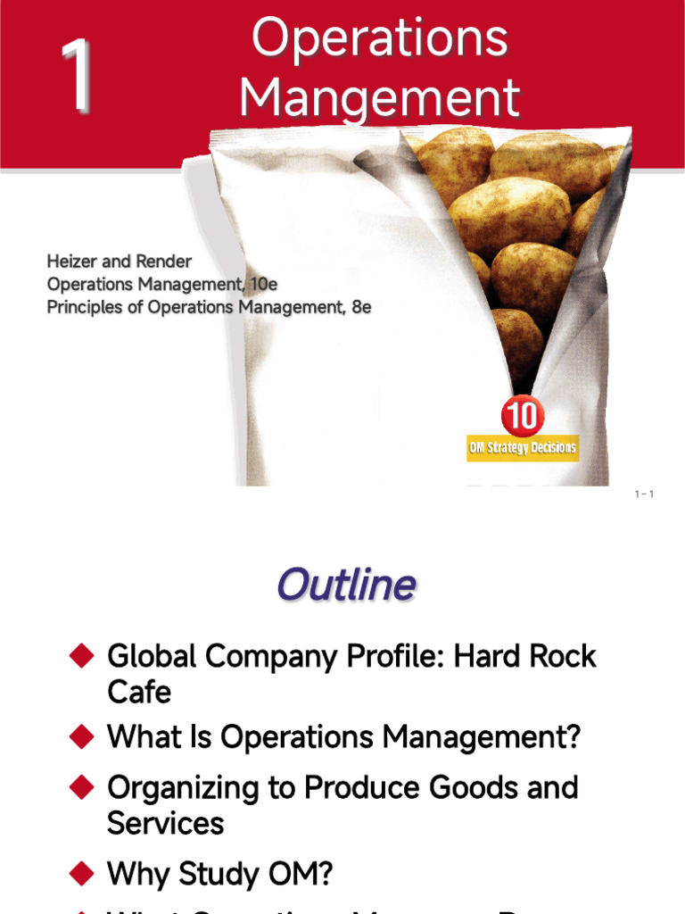 Om | PDF | Lean Manufacturing | Technology & Engineering