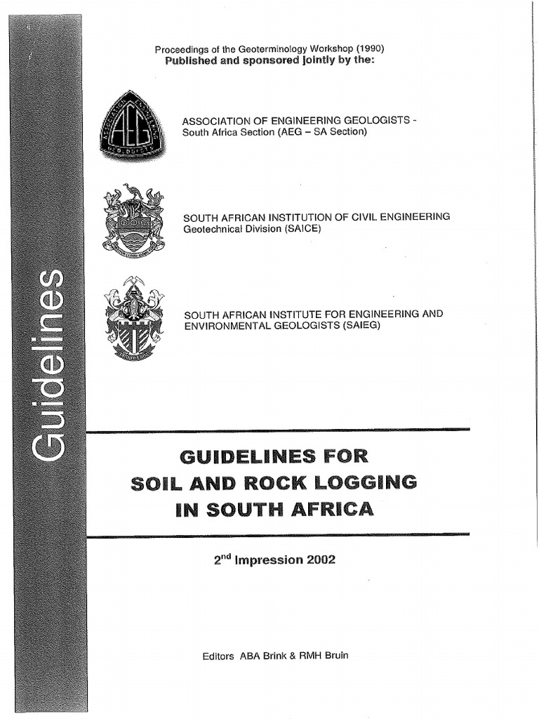 Soil and Rock Logging | PDF