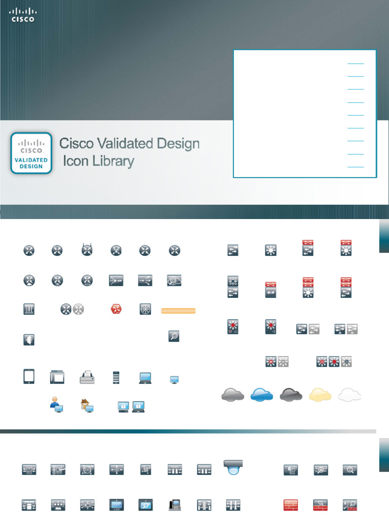 Cisco CVD Icons Key | PDF