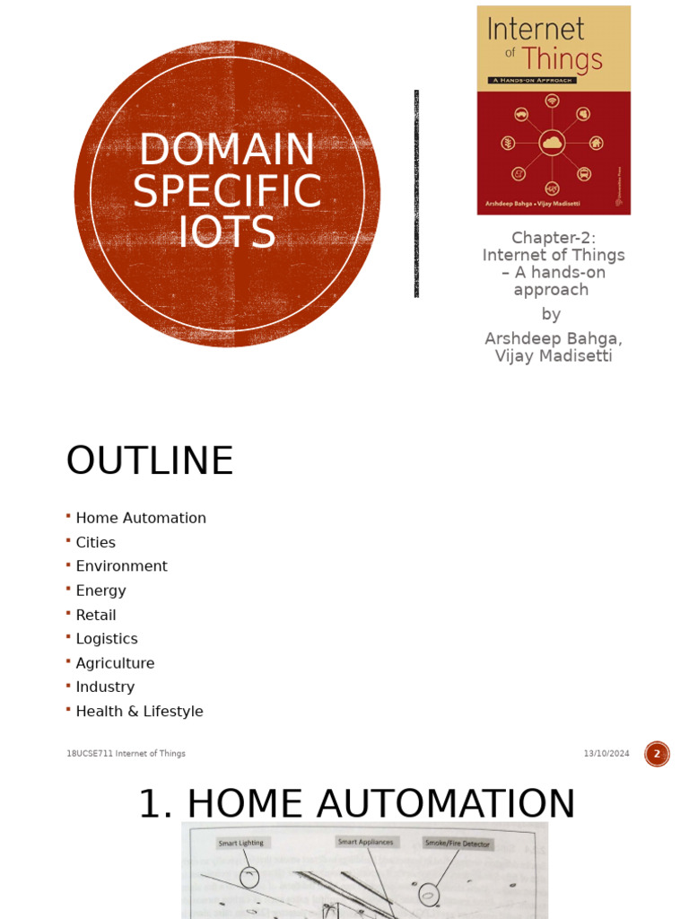 Ch-2 Domain Specific IoTs | PDF