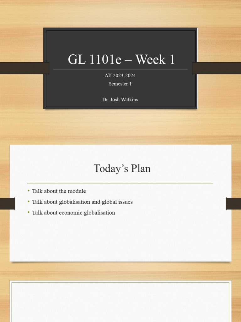 GL Lect 1 | PDF