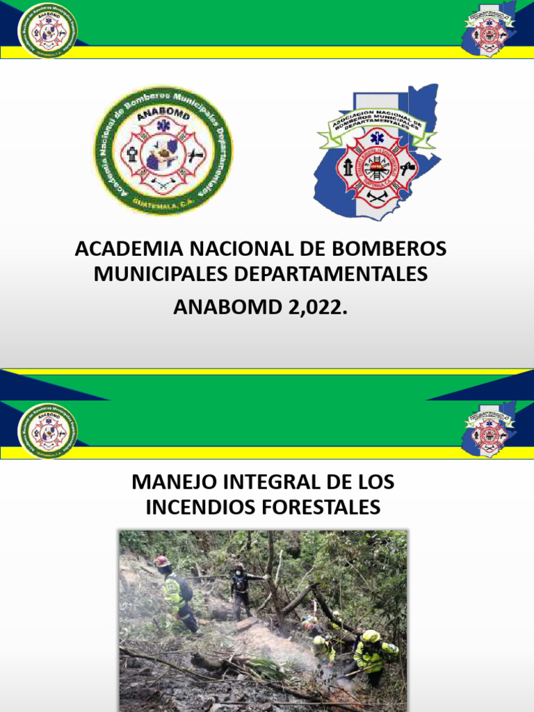 Manejo Integral de Los Incendios Forestales | PDF