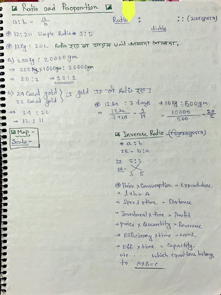 Ratio & Proportion | PDF