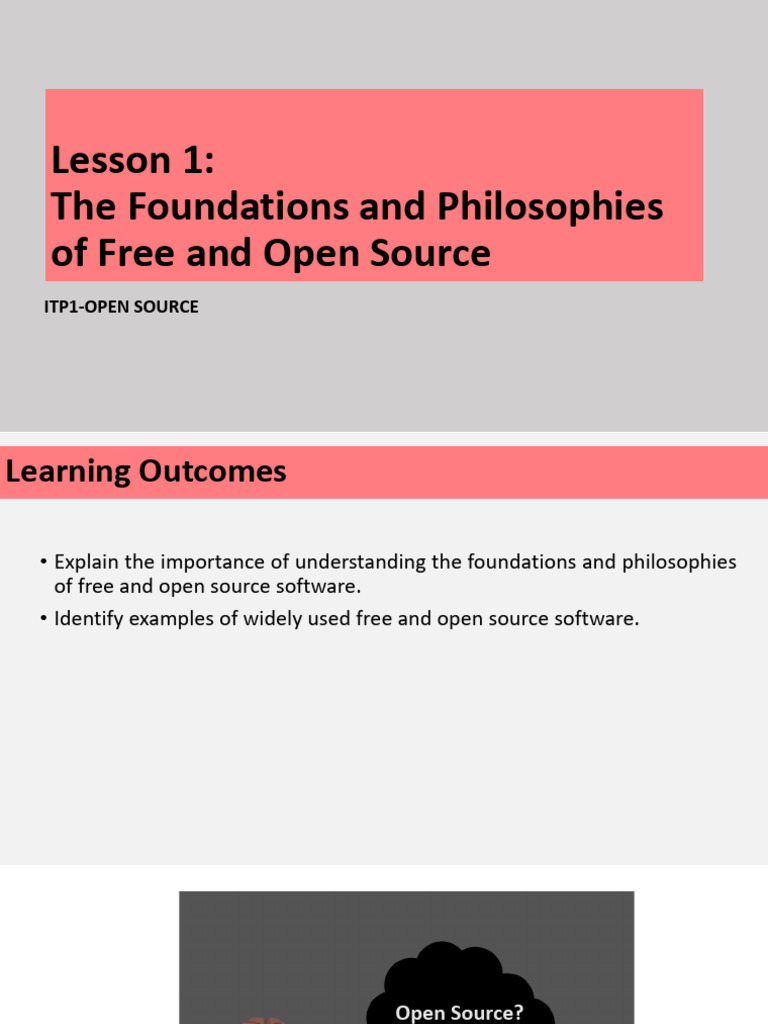 ITP1-Lesson 1-Week 1-2 | PDF