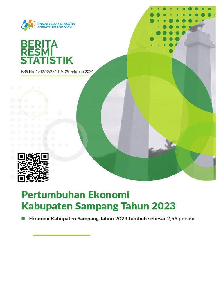 Pertumbuhan Ekonomi Kabupaten Sampang Tahun 2023 | PDF