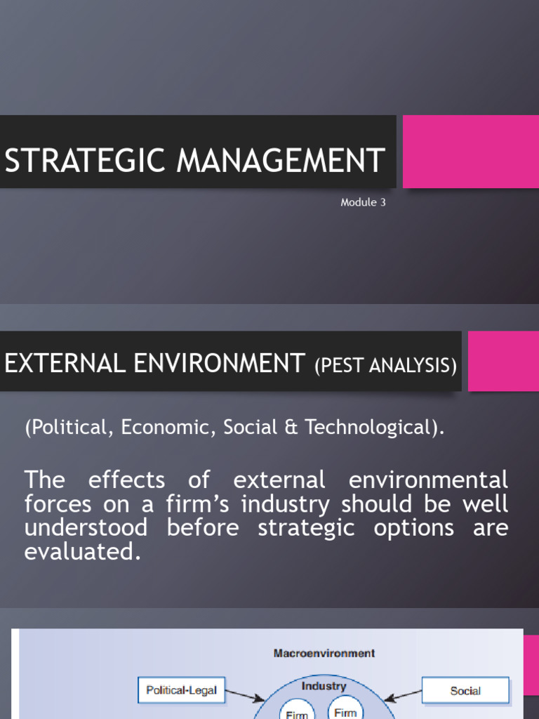 STRATEGIC-MANAGEMENT_MOD-3 | PDF