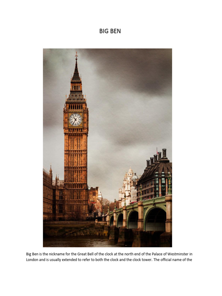 Big Ben | PDF