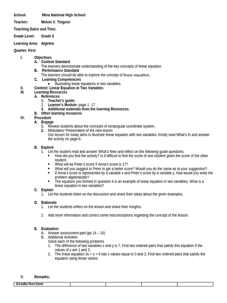 illustrating linear eq. | PDF