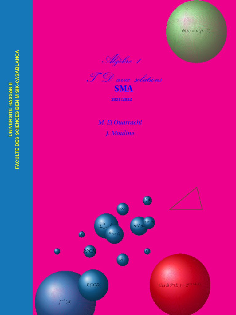 Polycopiès Exercices Dalgèbre 1 SMAI | PDF