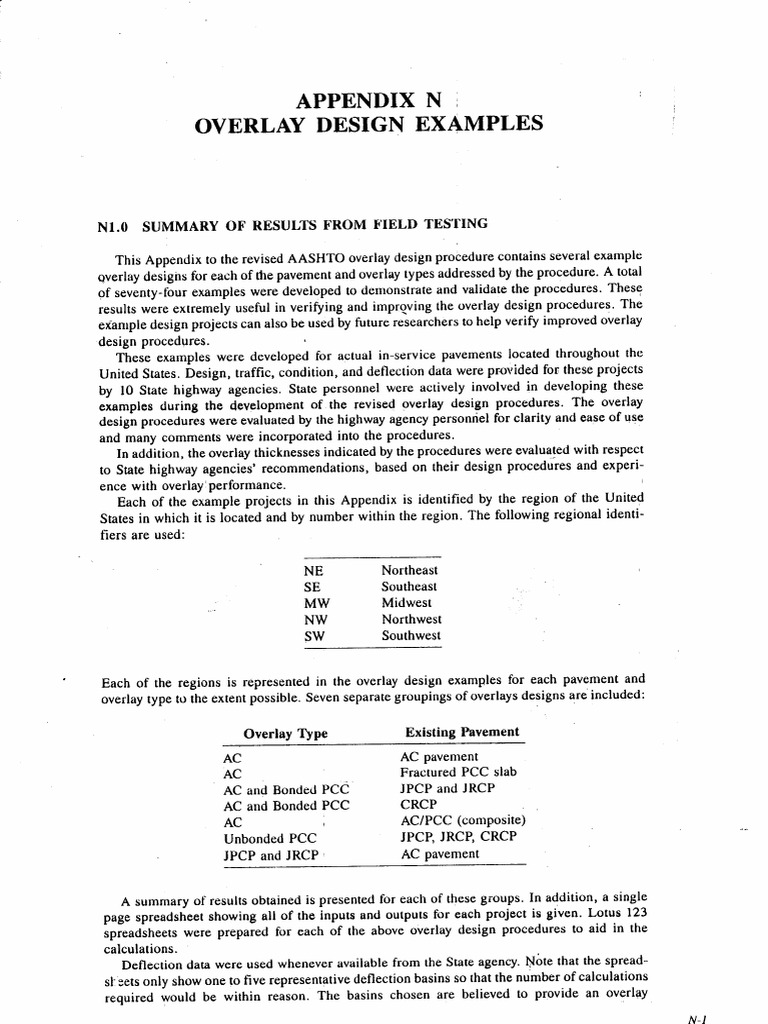 514-Appendix N Overlay Design Examples | PDF