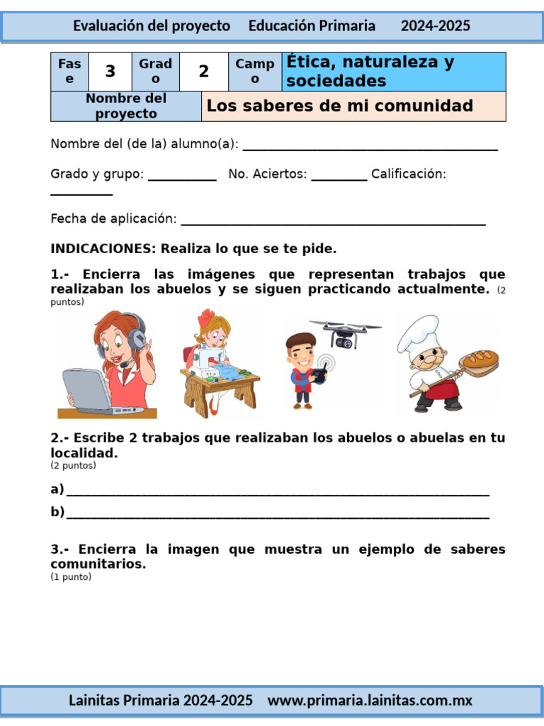 Saberes de mi comunidad en 2° grado | PDF