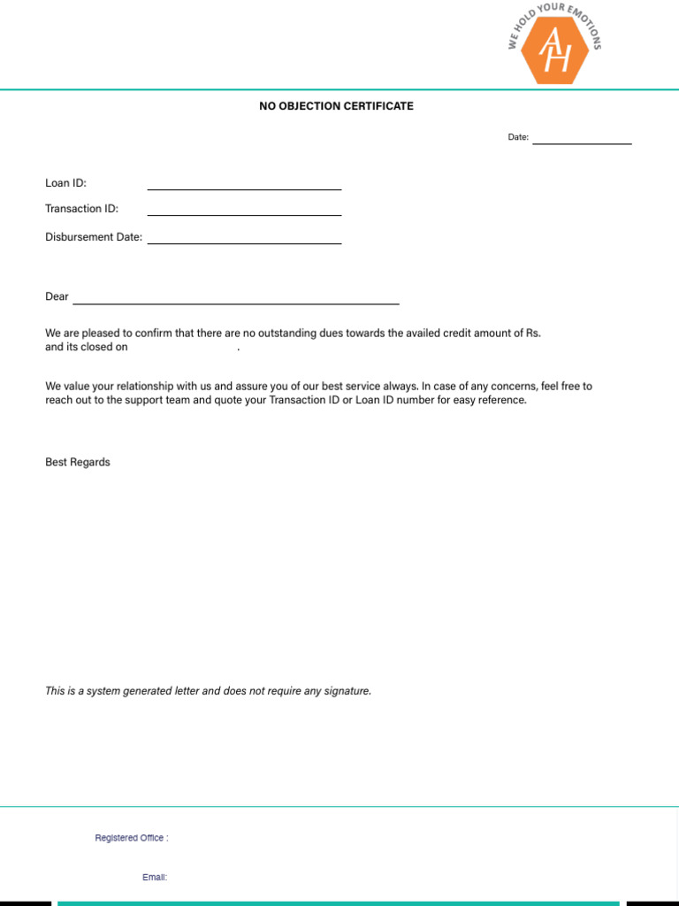 Noc Letter RLOS9196972559223WXA | PDF