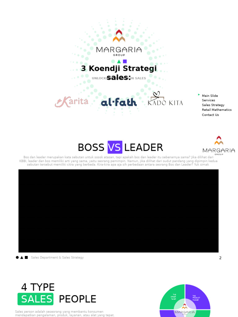 Sales Department And Sales Strategy Pdf