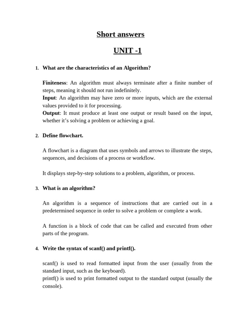 Ip Short Answers | PDF