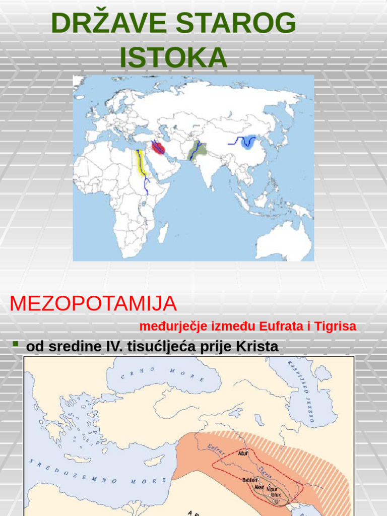 Države Starog Istoka | PDF