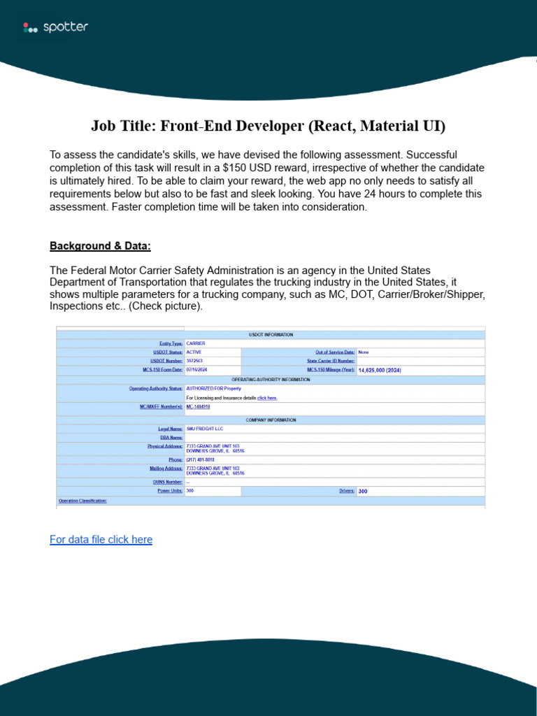 Native React Job Edited | PDF