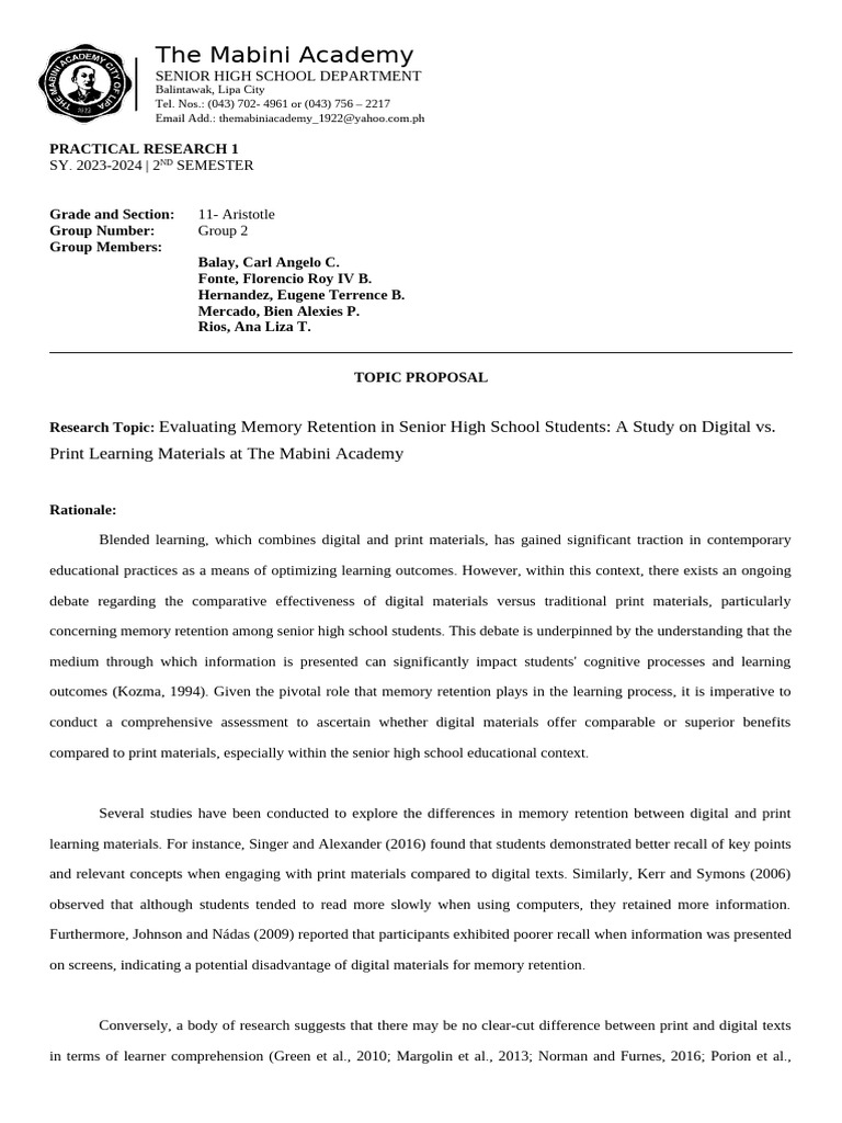 Topic_Proposal_Template | PDF