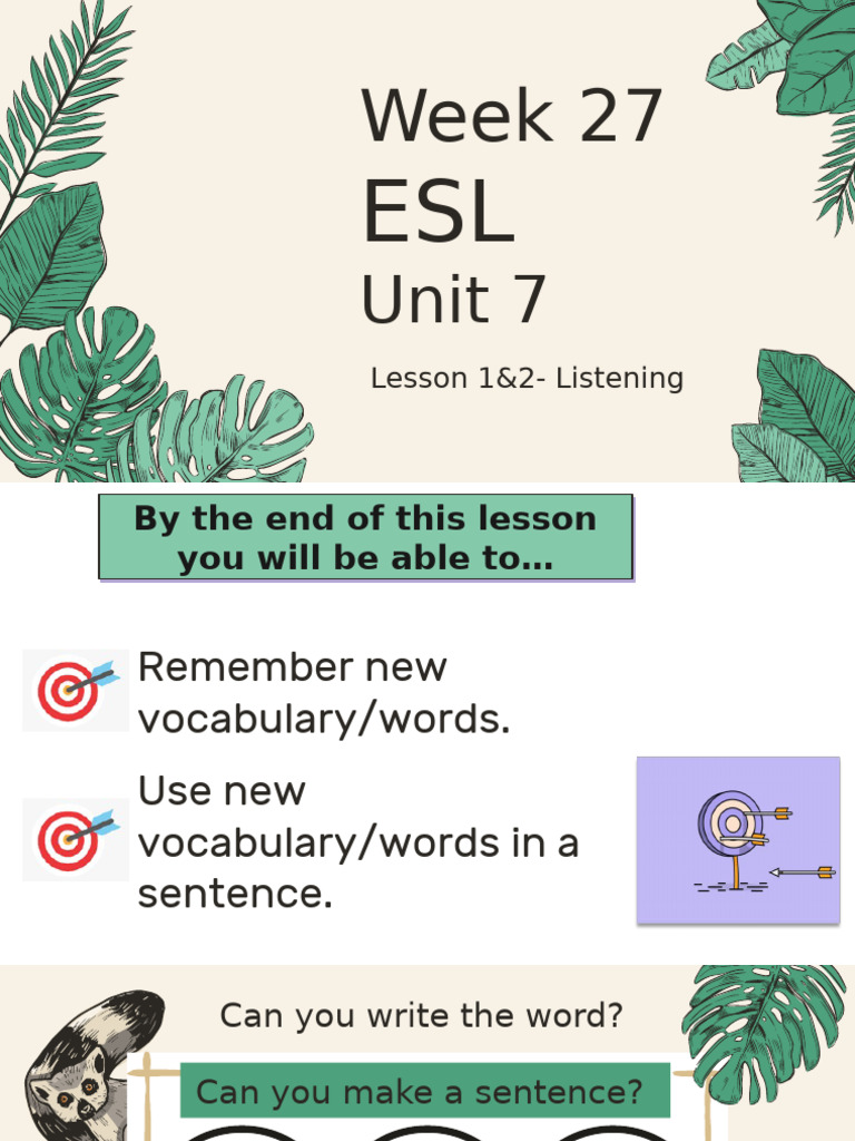 Lesson 1_2- Vocabulary (Small File) | PDF