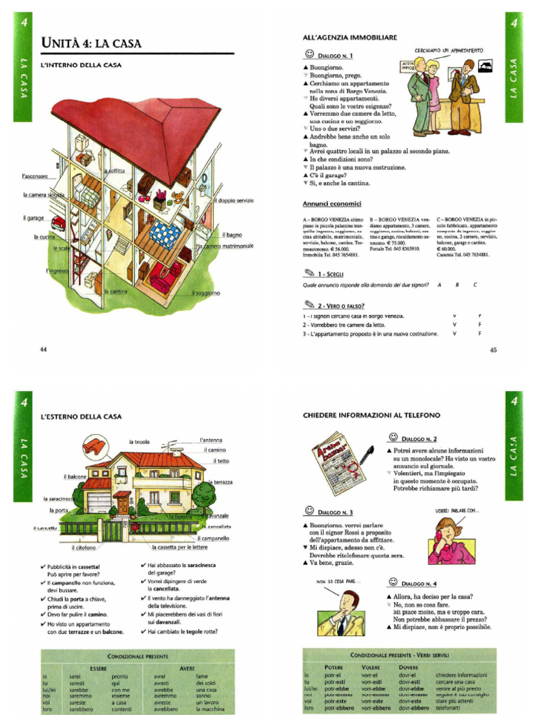 Lessico 2. La Casa | PDF