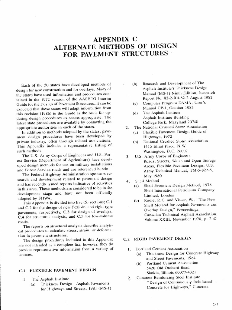 503-Appendix C Alternate Methods of Design | PDF