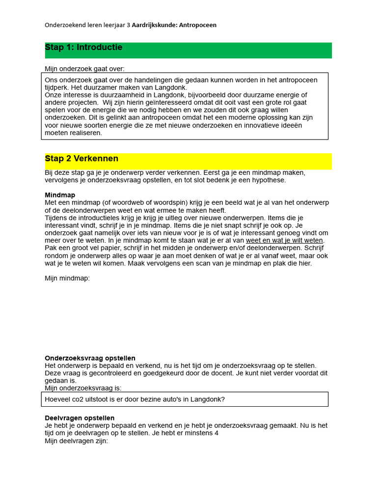 3 OZL-Antropoceen Logboek | PDF
