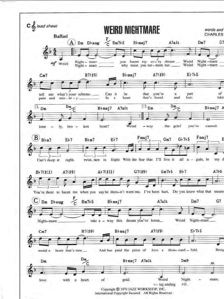 Weird Nightmare | PDF