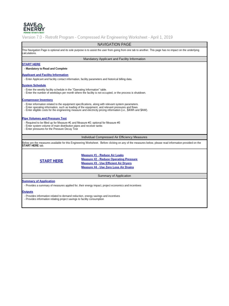 Retrofit-program-custom-worksheet-compressed-air-IF | PDF
