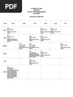 UiTM ICRESS Timetable 20252 | PDF