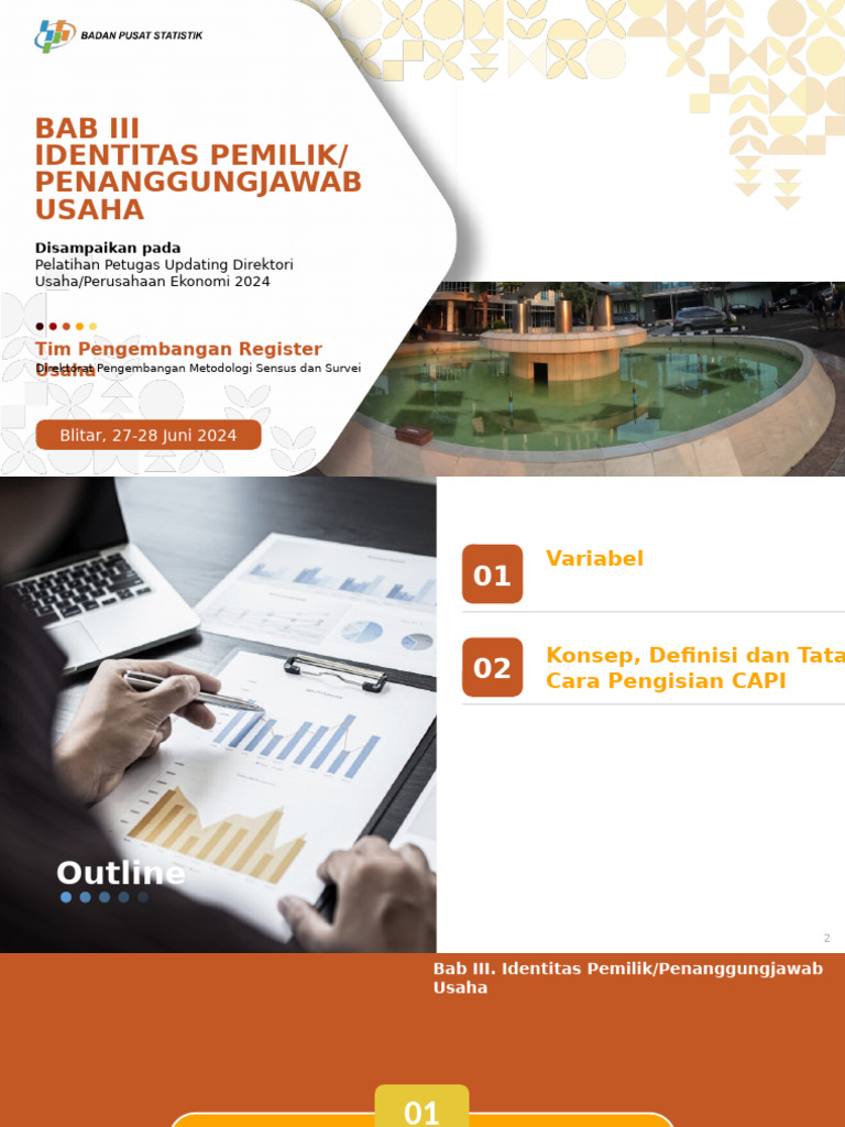 05 Bab III Identitas Pemilik Penanggungjawab Usaha (Pelatihan Petugas) | PDF