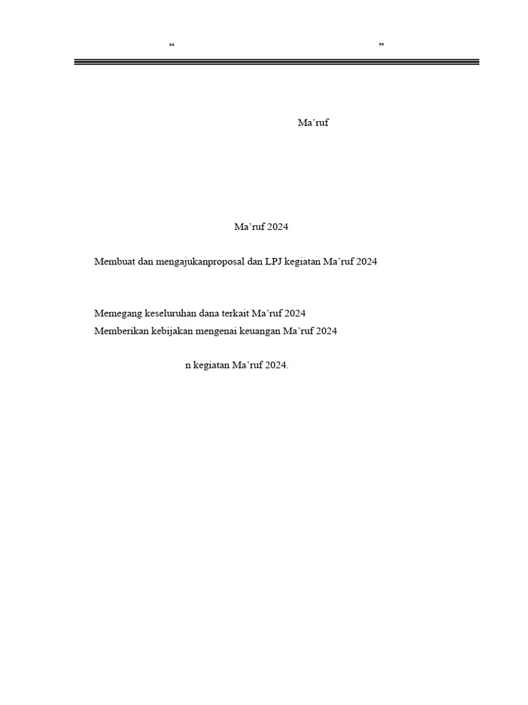 Jobdesc Harmonisasi Pgmi 2024 | PDF