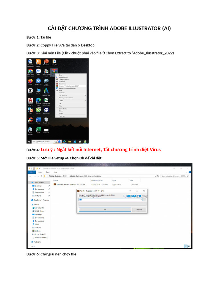 HD CAI DAT ADOBE ILLUSTRATOR | PDF