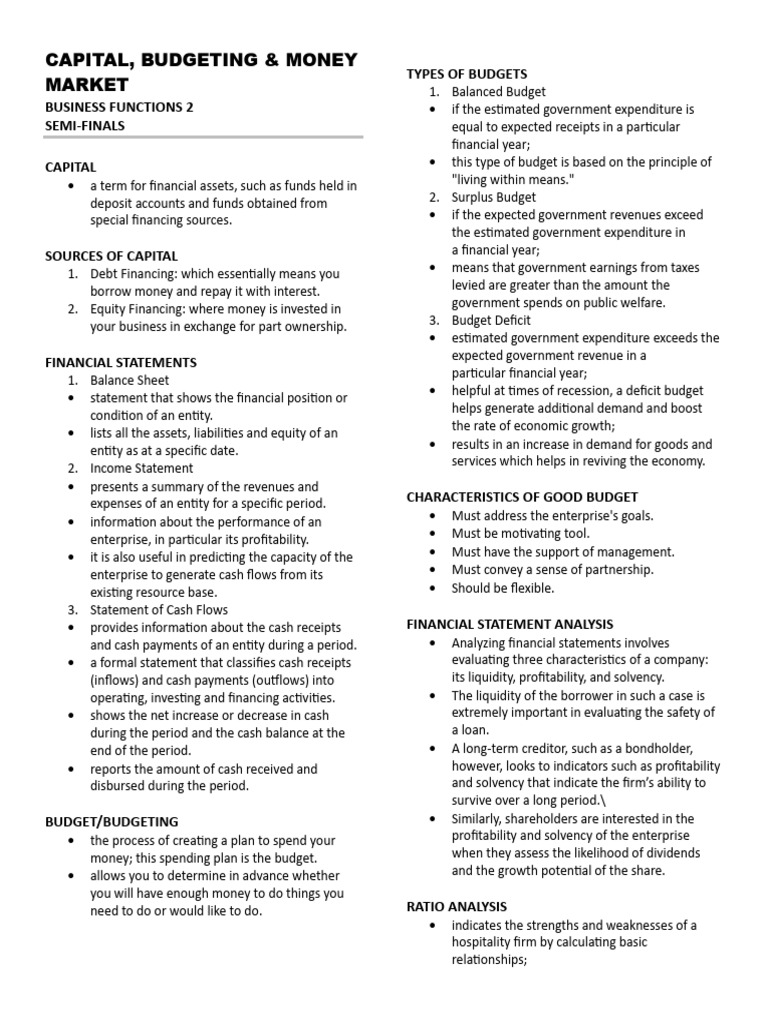 Bf2 (Semi-Finals) Reviewer | PDF