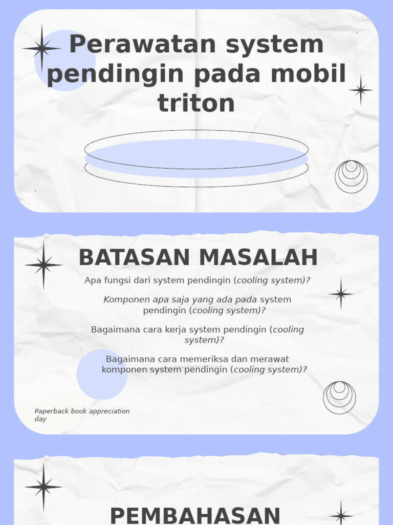 PPT-Perawatan Mobil | PDF