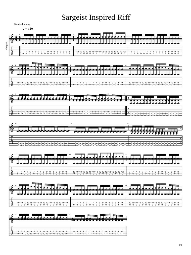 sargeist-inspired-riff | PDF
