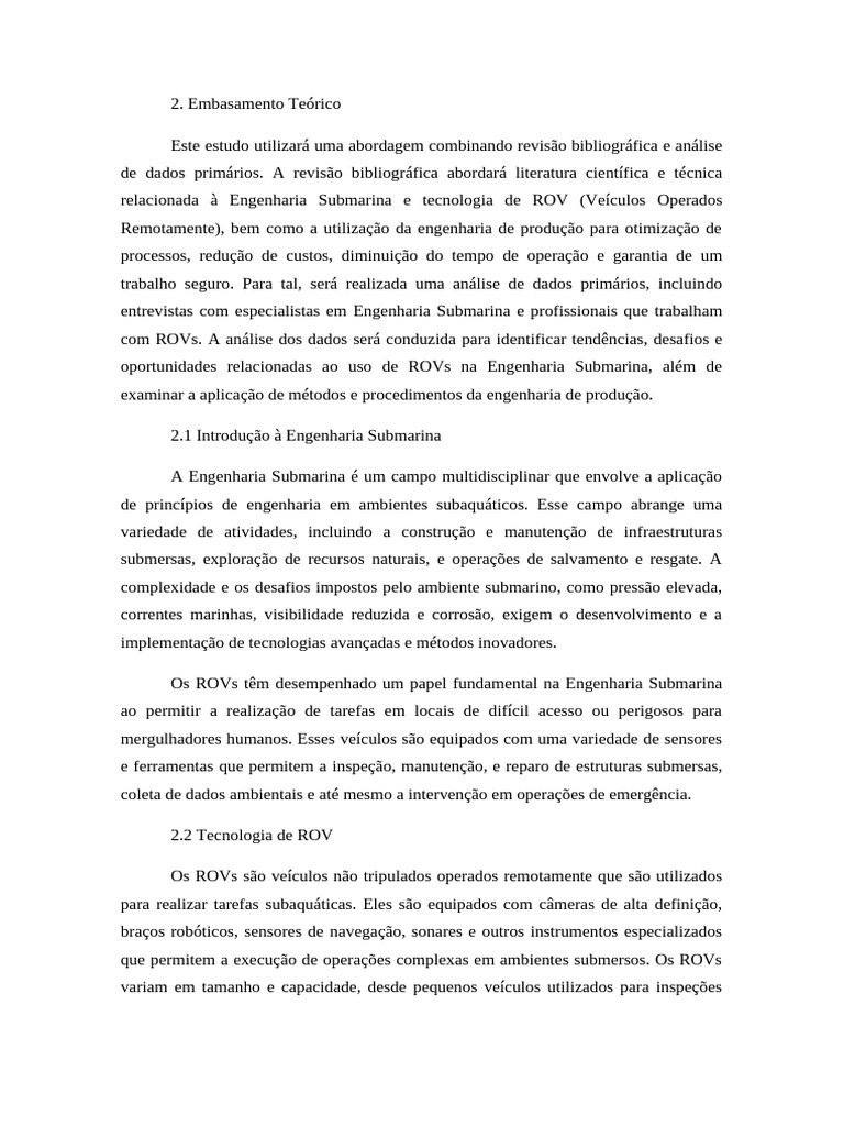 Embasamento Teórico Modificado | PDF