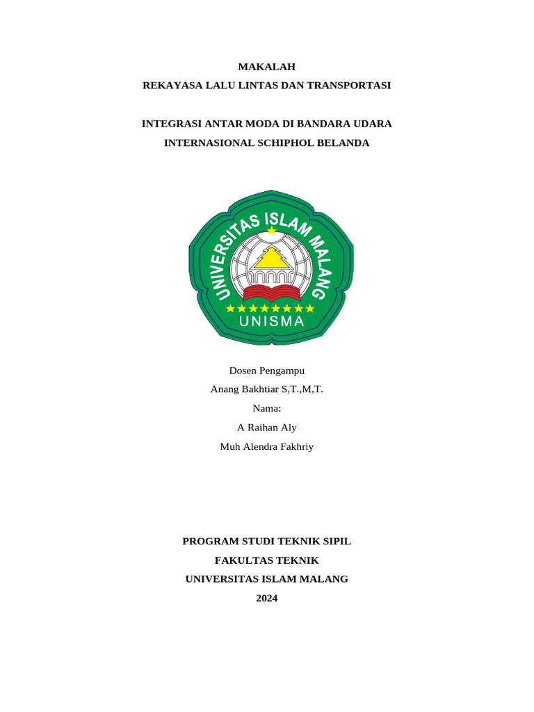 Integrasi Antar Moda Di Negara Maju | PDF